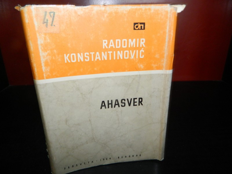 Ahasver, Radomir Konstantinović