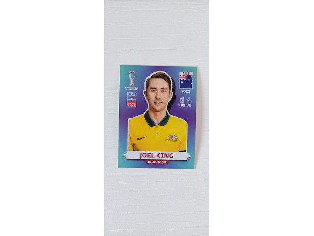 Panini FIFA 2022 international Qatar AUS08