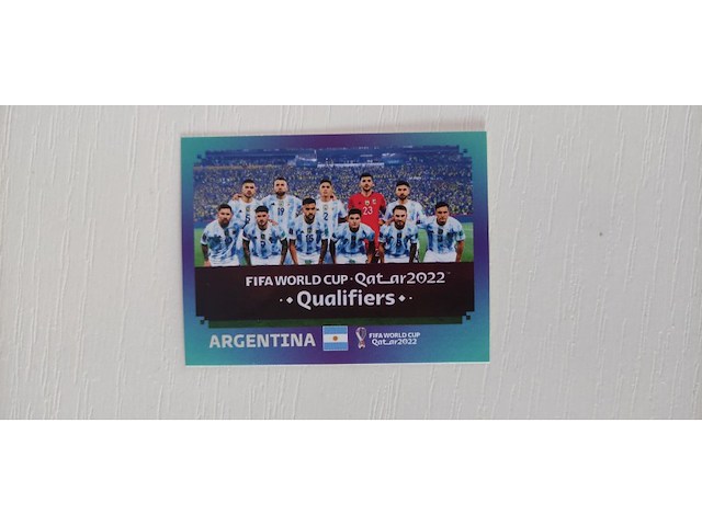 Panini FIFA 2022 international Qatar ARG01