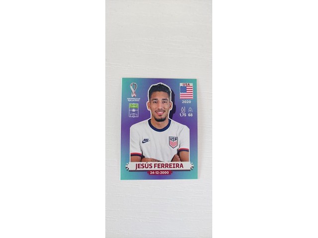 Panini FIFA 2022 international Qatar USA16