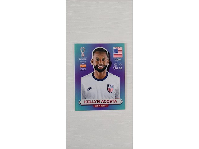 Panini FIFA 2022 international Qatar USA12