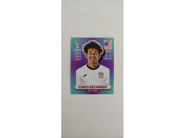 Panini FIFA 2022 international Qatar USA07