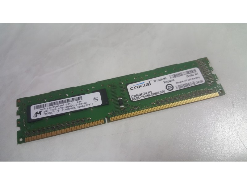 ddr3 2gb micron 1333mhz ispravna