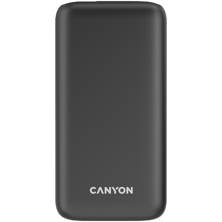 Canyon powerbank 30000mAh Li-poly battery, Input Micro: DC5V2A, 9V2A Input Type c PD :DC5V3A, 9V2A Output Type C PD:5V3A,9V2.2A,12V1.5AOutp