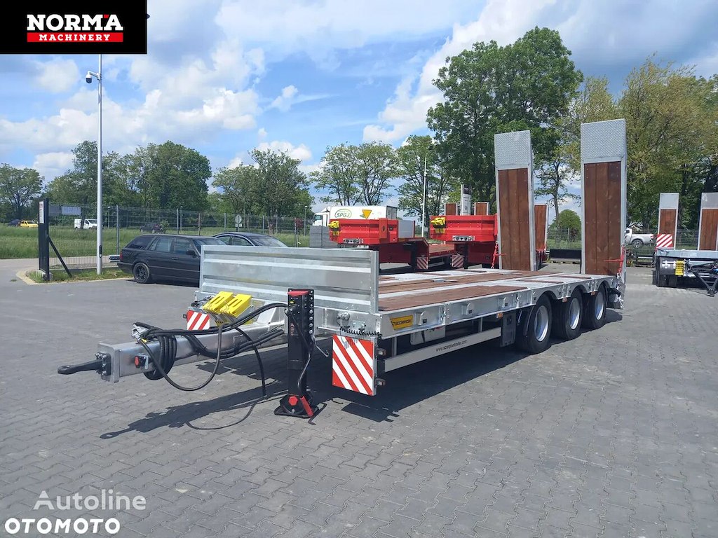 Nova Scorpion Trailer HKM1 poluprikolica sa niskom platformom