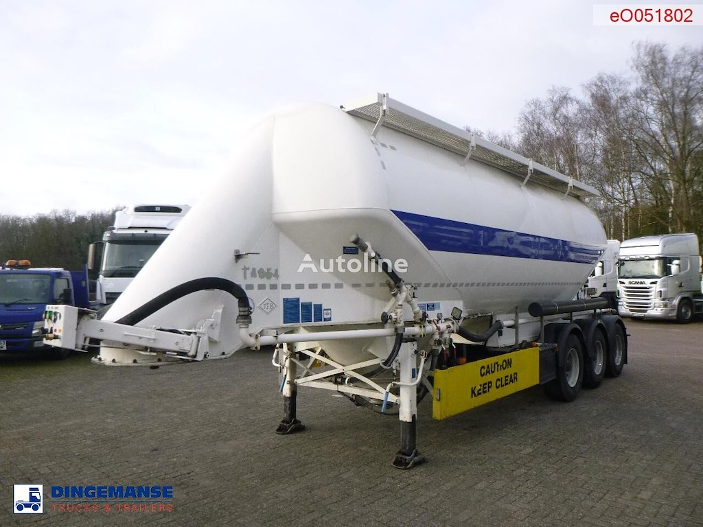 Feldbinder Powder tank alu 36 m3 / 1 comp cisterna za prevoz cementa