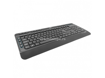 MS ALPHA M500 bežična tastatura crna