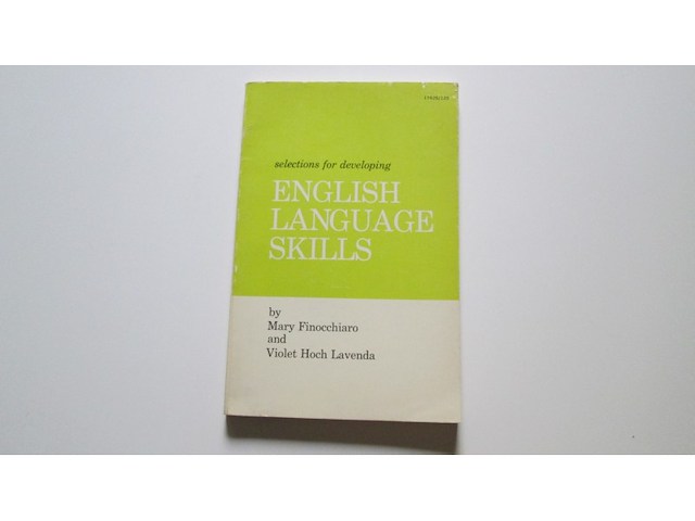English language skills, Mary Finocchairo, Violet Laven