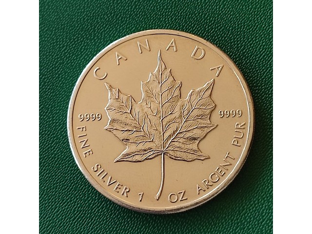 Canada 5 DOLLARS 2008 *unca čistog srebra*