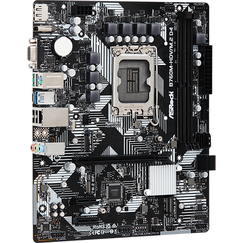 ASRock B760M-HDV/M.2 D4 LGA1700 Micro ATX Matična ploča