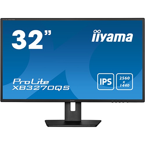 Iiyama 31.5″ ProLite XB3270QS-B5 WQHD IPS Monitor