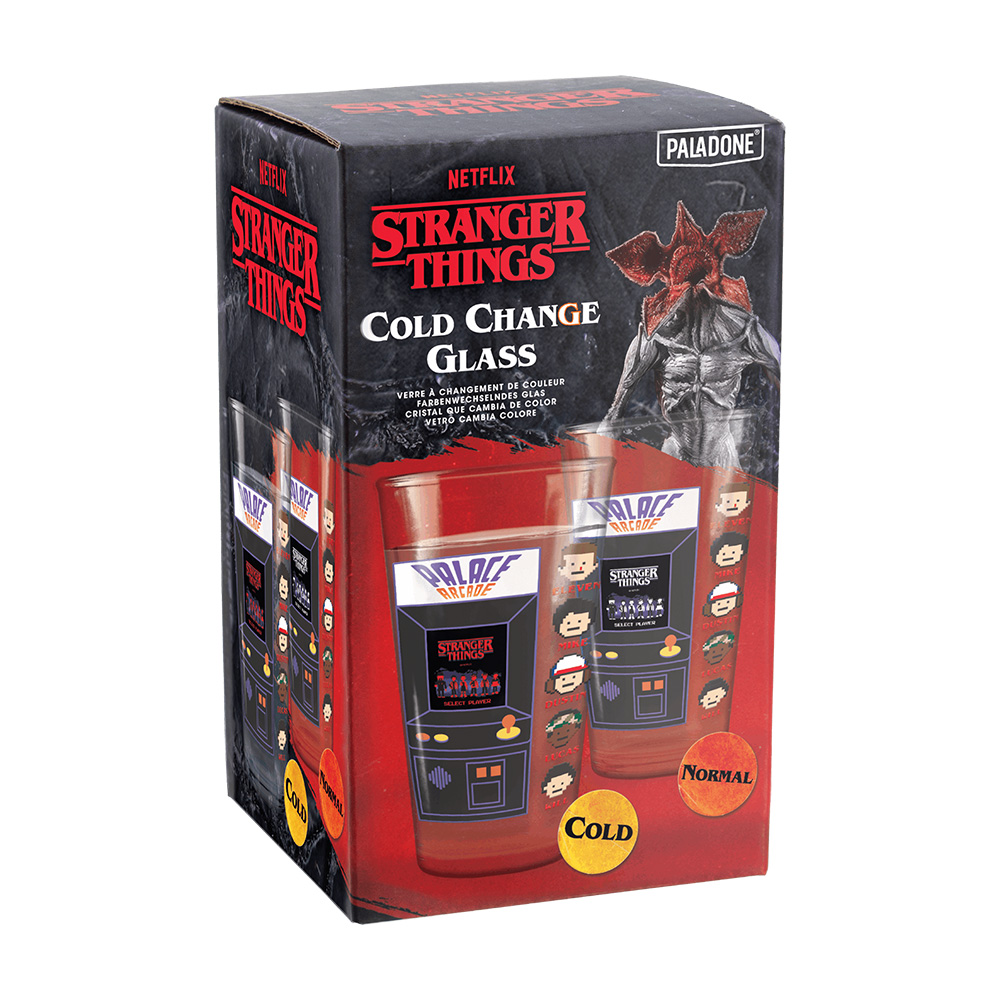 Stranger Things Arcade Colour Glass