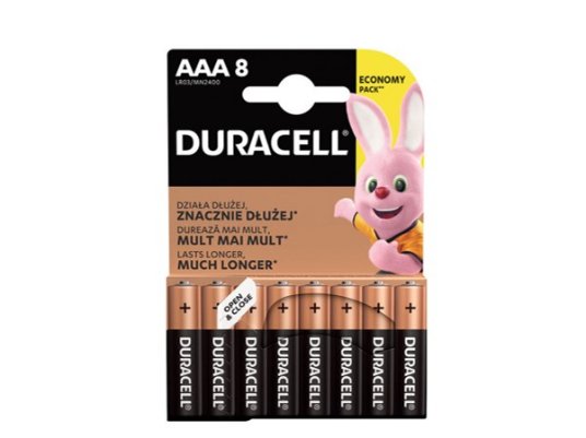Duracell alkalna baterija Basic LR03 1/8