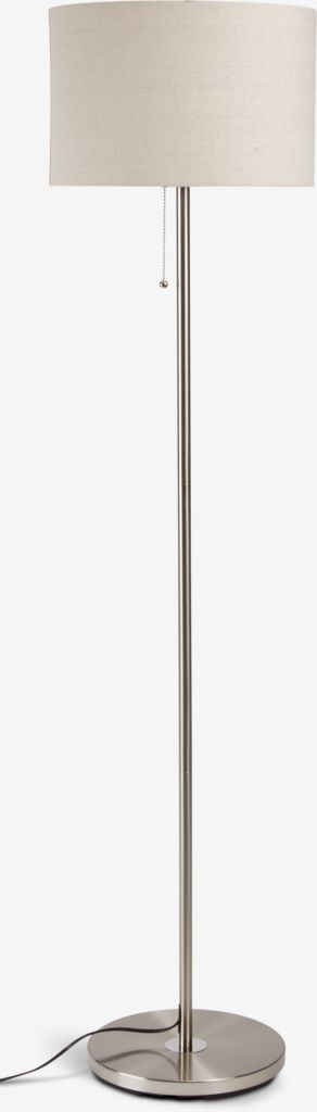 Podna lampa KRISTOF V145 bruš. čelik
