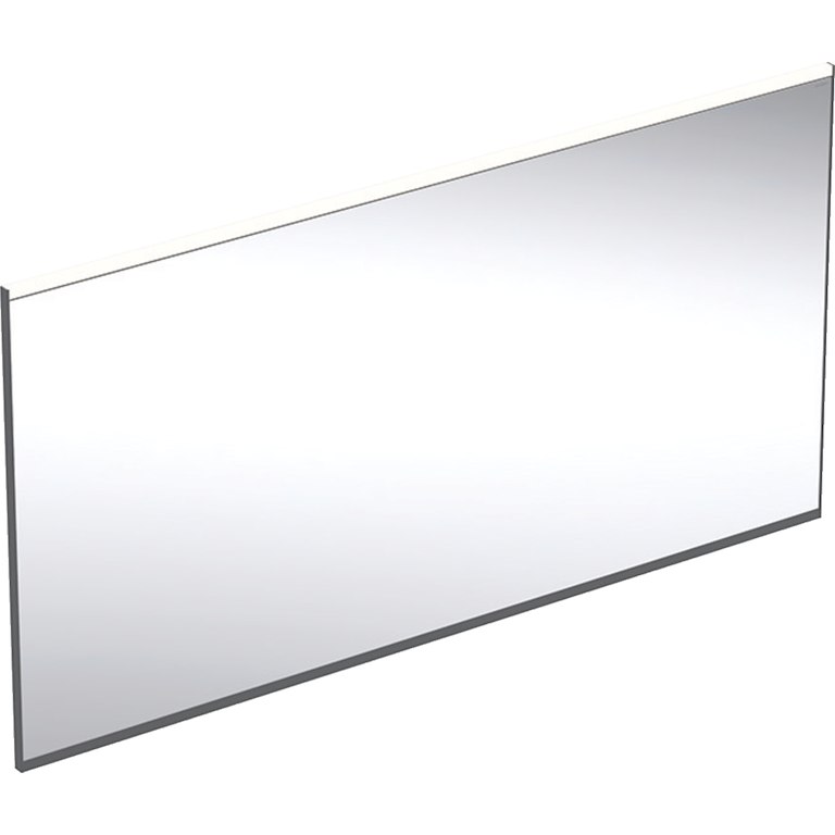 Geberit Option Plus Square ogledalo sa direktnim i indirektnim osvetljenjem, 135×70 cm, mat crna