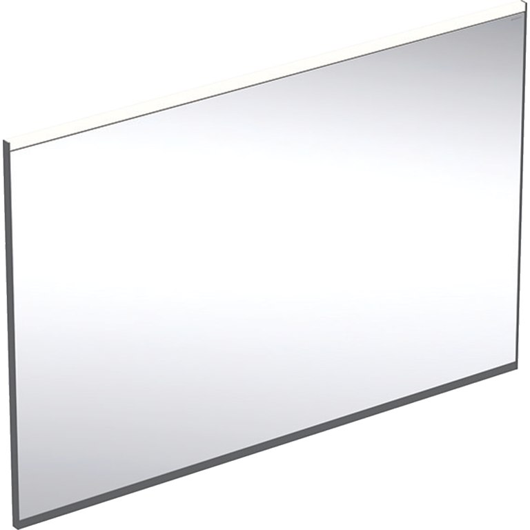 Geberit Option Plus Square ogledalo sa direktnim i indirektnim osvetljenjem, 90×70 cm, mat crna