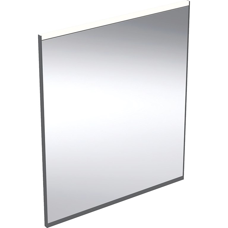 Geberit Option Plus Square ogledalo sa direktnim i indirektnim osvetljenjem, 60×70 cm, mat crna