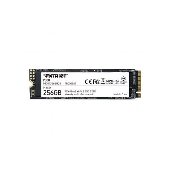 PATRIOT M.2 NVME 256GB PATRIOT P300 1700MBS/1100MBS P300P256GM28 CENA