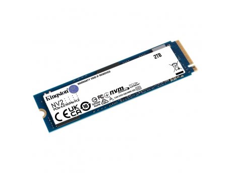 KINGSTON 2TB M.2 NVME SSD, NV2 SERIES (SNV2S/2000G) CENA