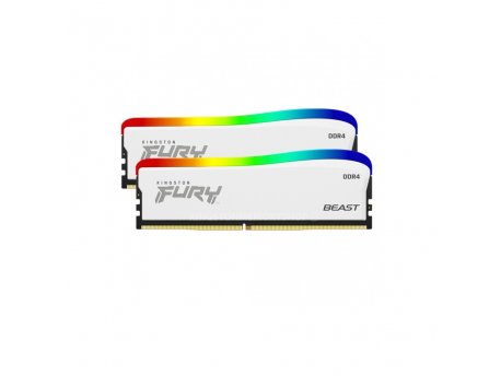 KINGSTON DDR4 3200MHZ 16GB (2 X 8GB) FURY BEAST RGB KF432C16BWAK2/16 CENA