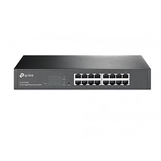 TP LINK SWITCH GIGABIT 16X RJ45 10/100/1000MBS RACKMOUNT METALNO KUCISTE (TL-SG1016DE) CENA