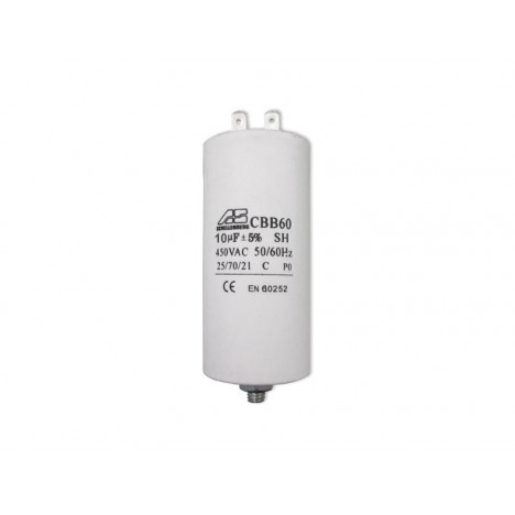 KONDENZATOR 10MF GMC 4PIN 450V/50HZ