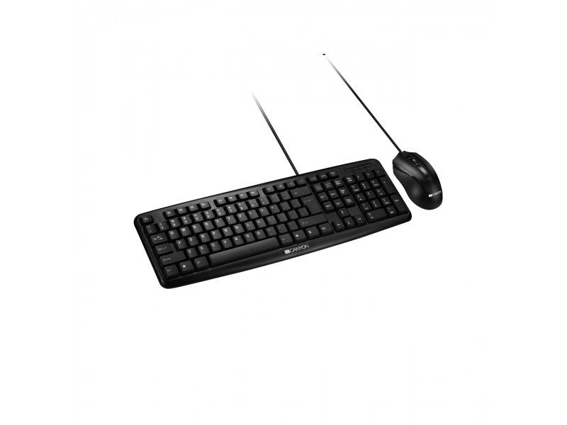 CANYON CLASSIC WIRED COMBO SET - YU KEYBOARD AND MOUSE (CNE-CSET1-AD) CENA