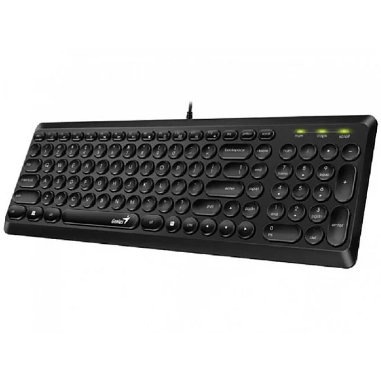 GENIUS TASTATURA SLIMSTAR Q200 USB YU BLACK CENA
