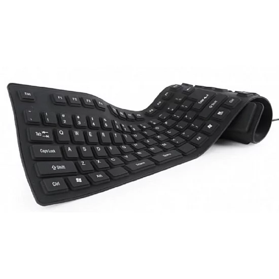 GEMBIRD KB-109F-B FLEKSIBILNA TASTATURA CENA