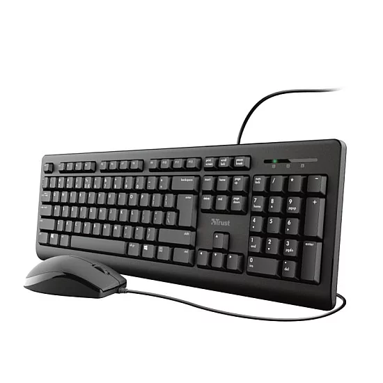 TRUST TASTATURA+ MIŠ PRIMO US, CRNI 23970 CENA