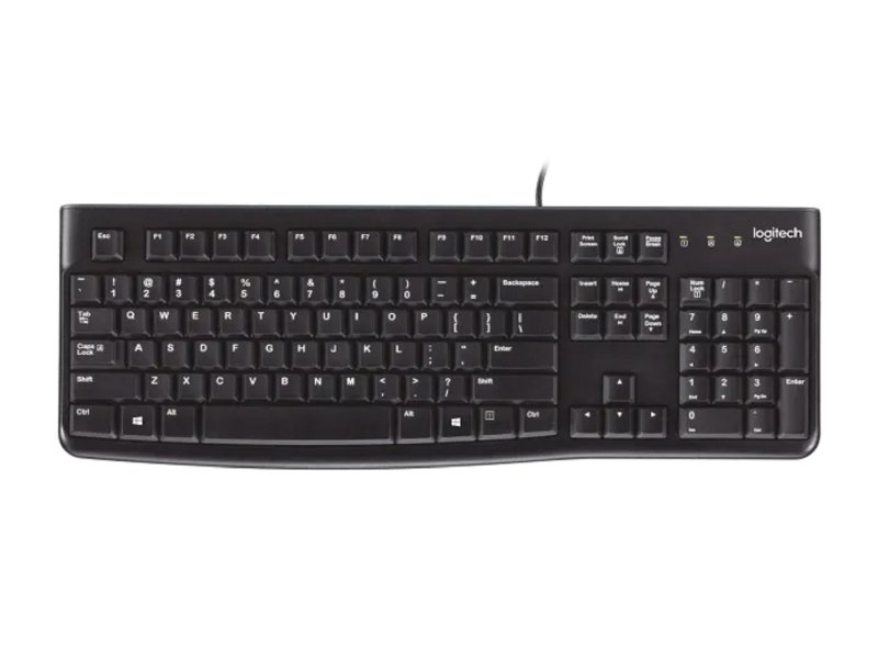 LOGITECH CORDED KEYBOARD K120 - EER - US INTERNATIONAL LAYOUT CENA