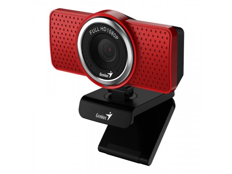 GENIUS WEB KAMERA ECAM 8000 RED FULLHD CENA