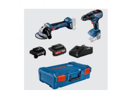 BOSCH PLAVI ALAT GWS 180-LI + GSR 18V-50 SET AKUMULTORSKIH ALATA CENA