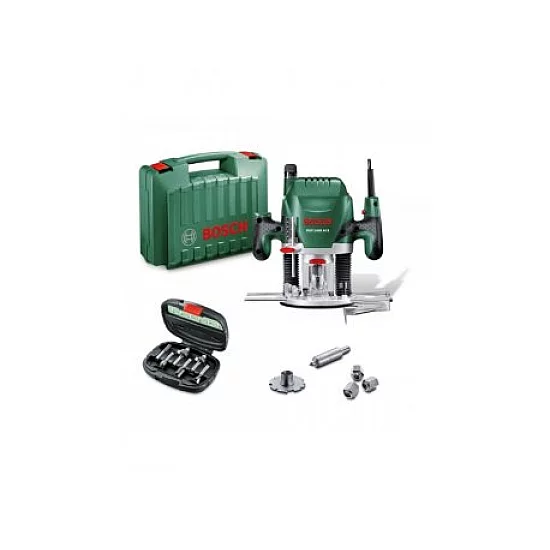 BOSCH ZELENI ALAT POF 1400 ACE + SET GLODALA ELEKTRIČNA GLODALICA ZA DRVO CENA