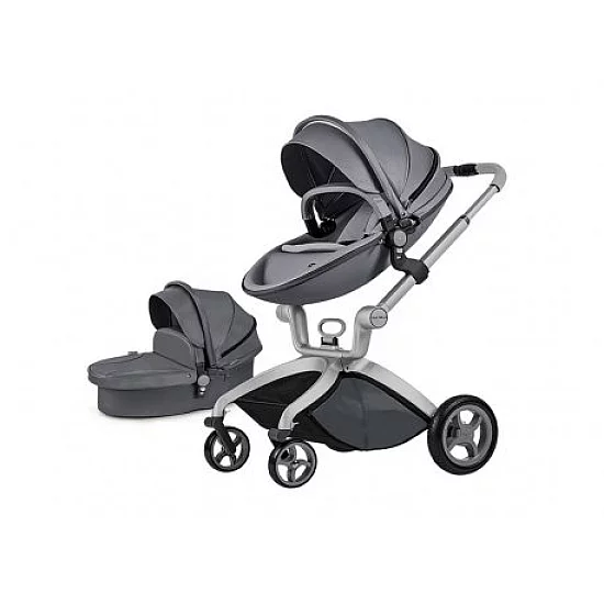 HOT MOM KOLICA DARK GREY 2U1 (SPORTSKO SEDISTE+KORPA) CENA
