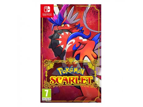 NINTENDO SWITCH POKEMON SCARLET CENA