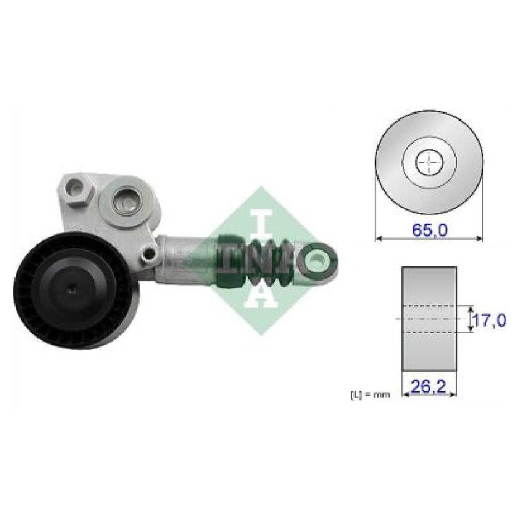 Zatezač kaiša alternatora Volvo S60 10-13