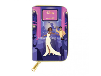 Loungefly disney princess and the frog Tiana'S palace zip around wallet ( 051198 )