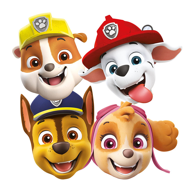 Maske Paw Patrol – 8 kom