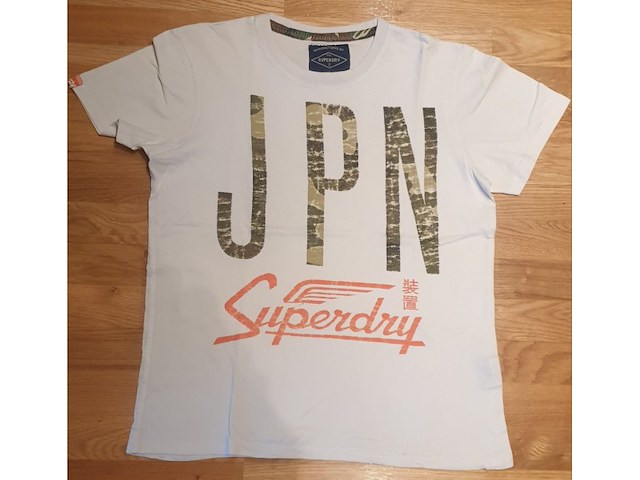 SuperDry bela maskirna majicaL-XL