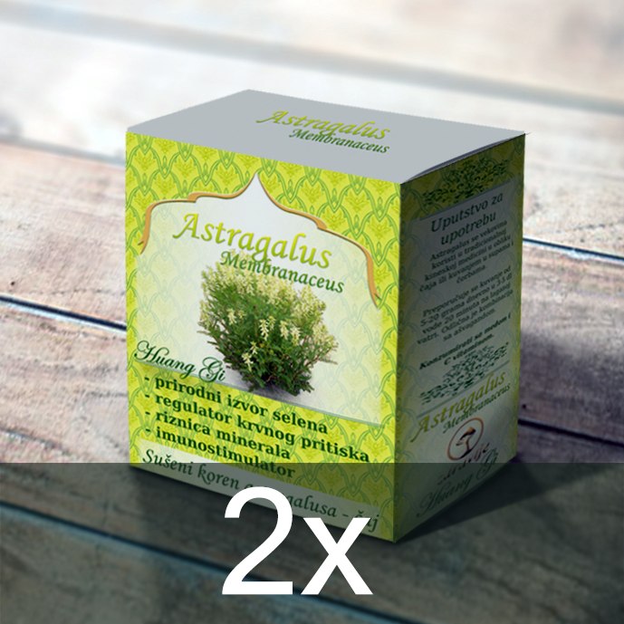 2X ASTRAGALUS – SUŠENI KOREN 2X 100G