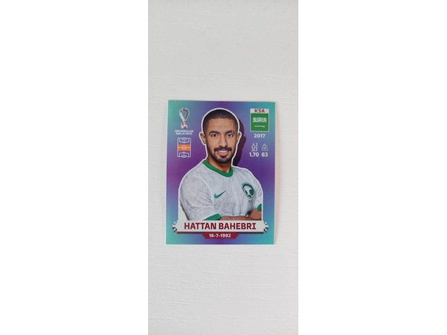 Panini FIFA 2022 international Qatar KSA15