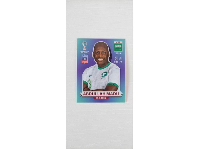 Panini FIFA 2022 international Qatar KSA11