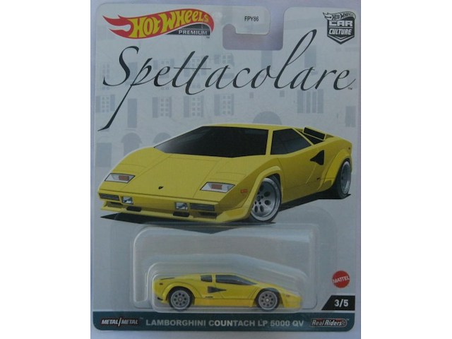 hot wheels lamborghini countach LP 5000 QV