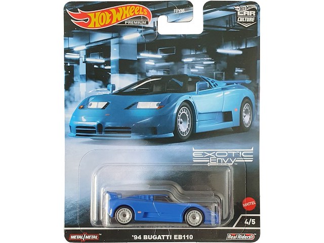 hot wheels bugatti EB110 SS