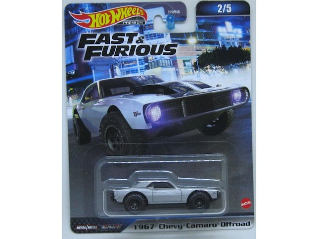 hot wheels chevrolet camaro `67 offroad