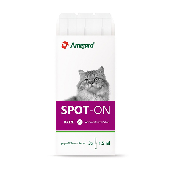Amigard Spot On za mačke - 3x1,5ml