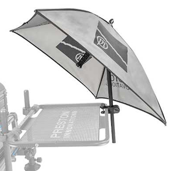 Preston Offbox Grey Bait Brolly