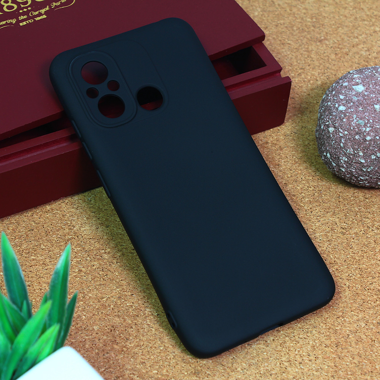 Maska(futrola) Teracell Giulietta za Xiaomi Redmi 12C mat crna