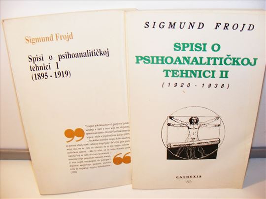 Spisi o psihoanalitičkoj tehnici 1-2 Sigmund Frojd